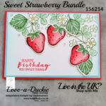 Two Step Stamping with the Sweet Strawberry Bundle - Love A Duckie