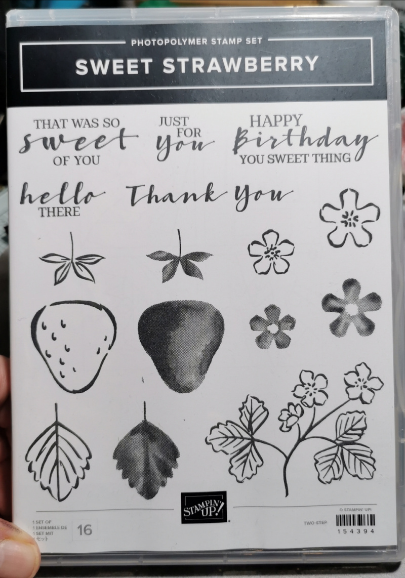 Two Step Stamping with the Sweet Strawberry Bundle - Love A Duckie