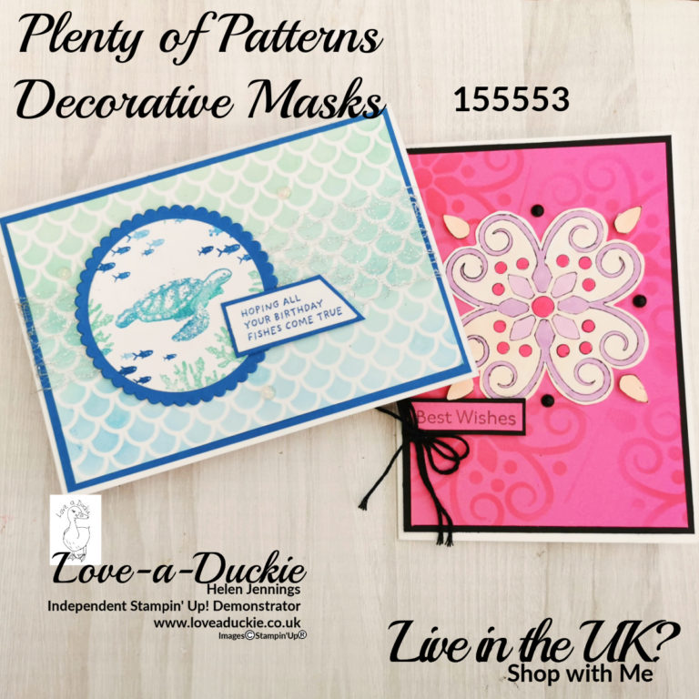 Using Masks in Card Making - Love A Duckie