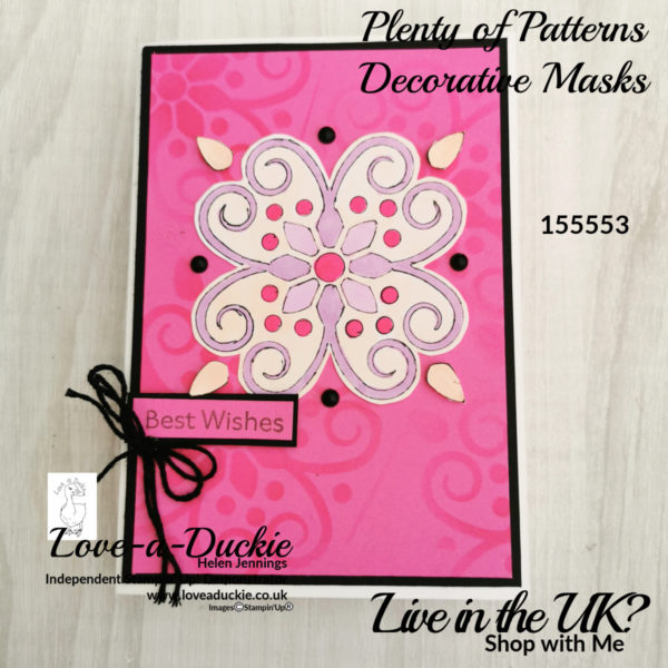 Using Masks in Card Making - Love A Duckie