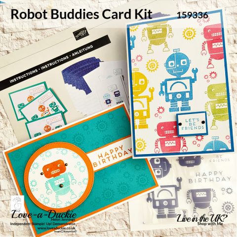 Robot Cards for Children - Love A Duckie