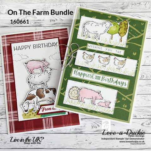 Farmyard Themed Birthday Cards - Love A Duckie