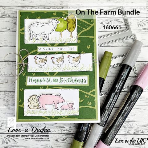 Farmyard Themed Birthday Cards - Love A Duckie
