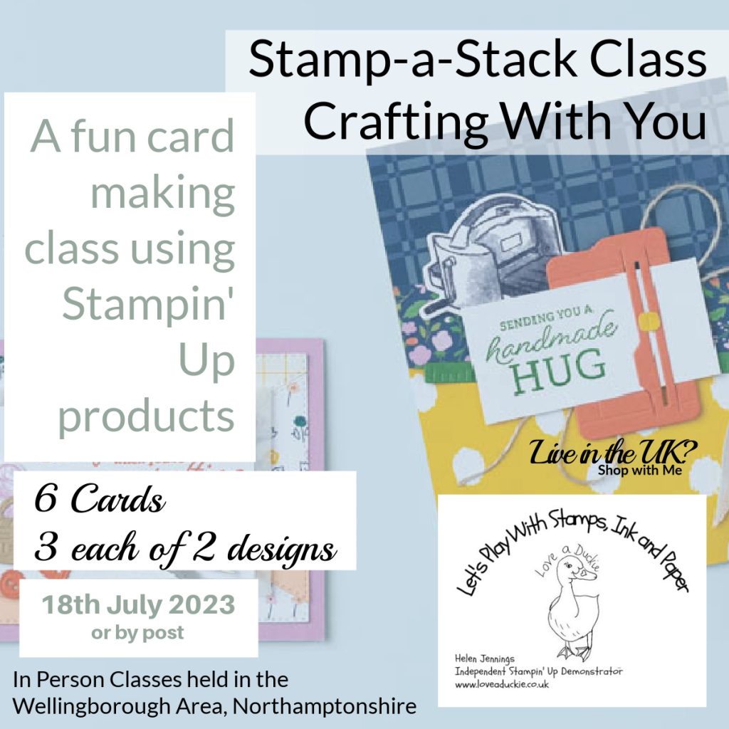 Inside Shadow Box Card - Love A Duckie