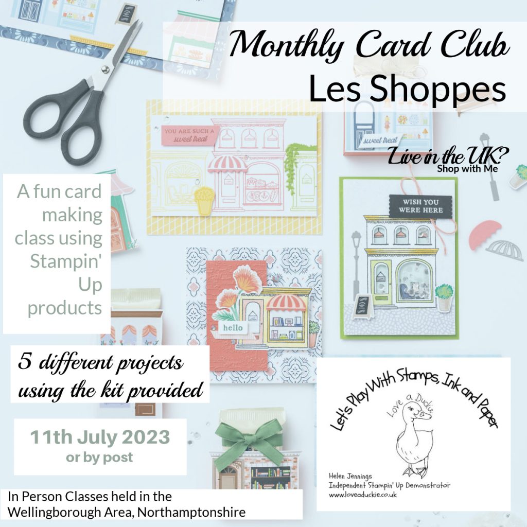 Inside Shadow Box Card - Love A Duckie