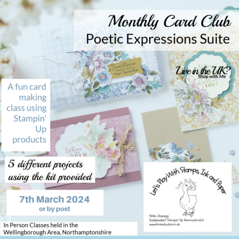 Centre Stepper Card - Love A Duckie