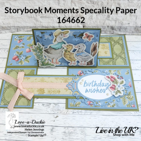 An Impossible Card Fancy Fold - Love A Duckie